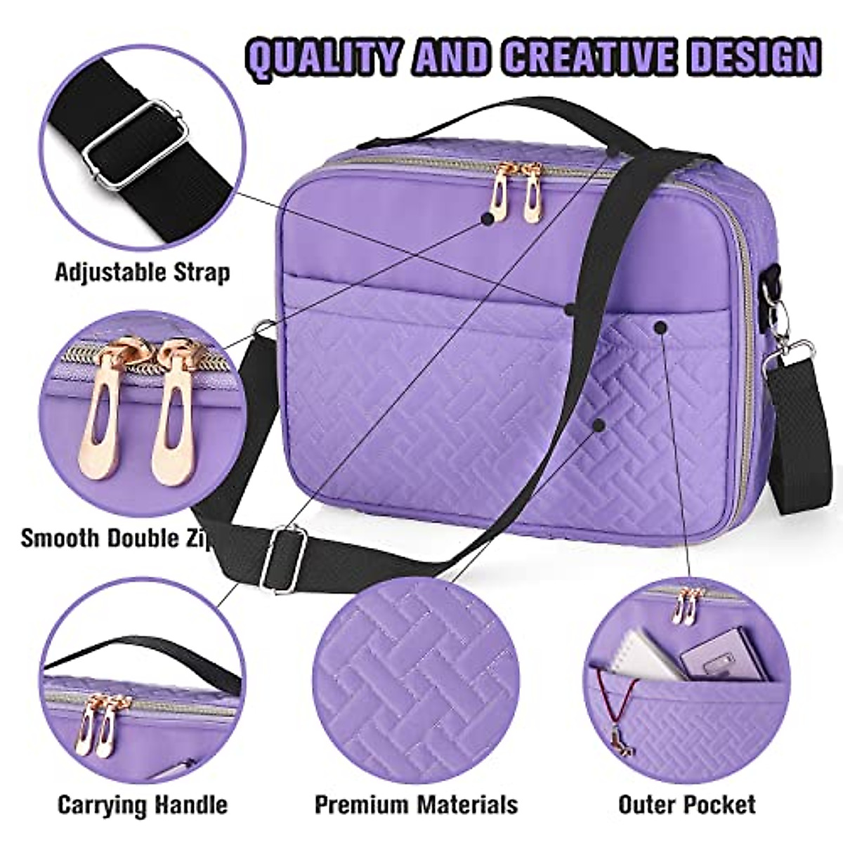 Large Bible Cover, Bible Case for Women, Stylish Bible Case with Adjustable Shoulder Strap, Bible Covers for Women, Bible Bag, Bible Carrying Case for Women