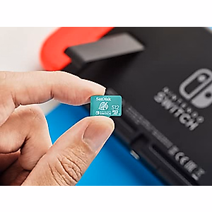 SanDisk 512GB microSDXC Card Licensed for Nintendo Switch - SDSQXAO-512G-GNCZN