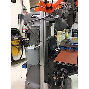 Floor Mount Milling Machine Safety Guard, Interlocked Model. Part # MG-1-SK1 by ATS MACHINE SAFETY SOLUTIONS