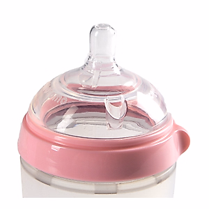 Comotomo Natural Feel Baby Bottle, 4 Pack