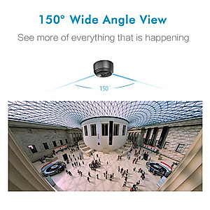 AREBI Hidden Cameras for Home Security, 1080p HD Mini Spy Camera Wi-Fi Wireless, Small Nanny Camera Indoor with Remote View, Motion Detection, Night Vision, Tiny Spy Cam A10 Plus [Original]