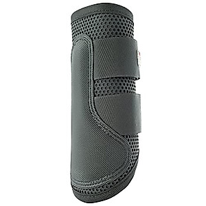 HORZE Impact Dressage Brushing Boots - Black - M
