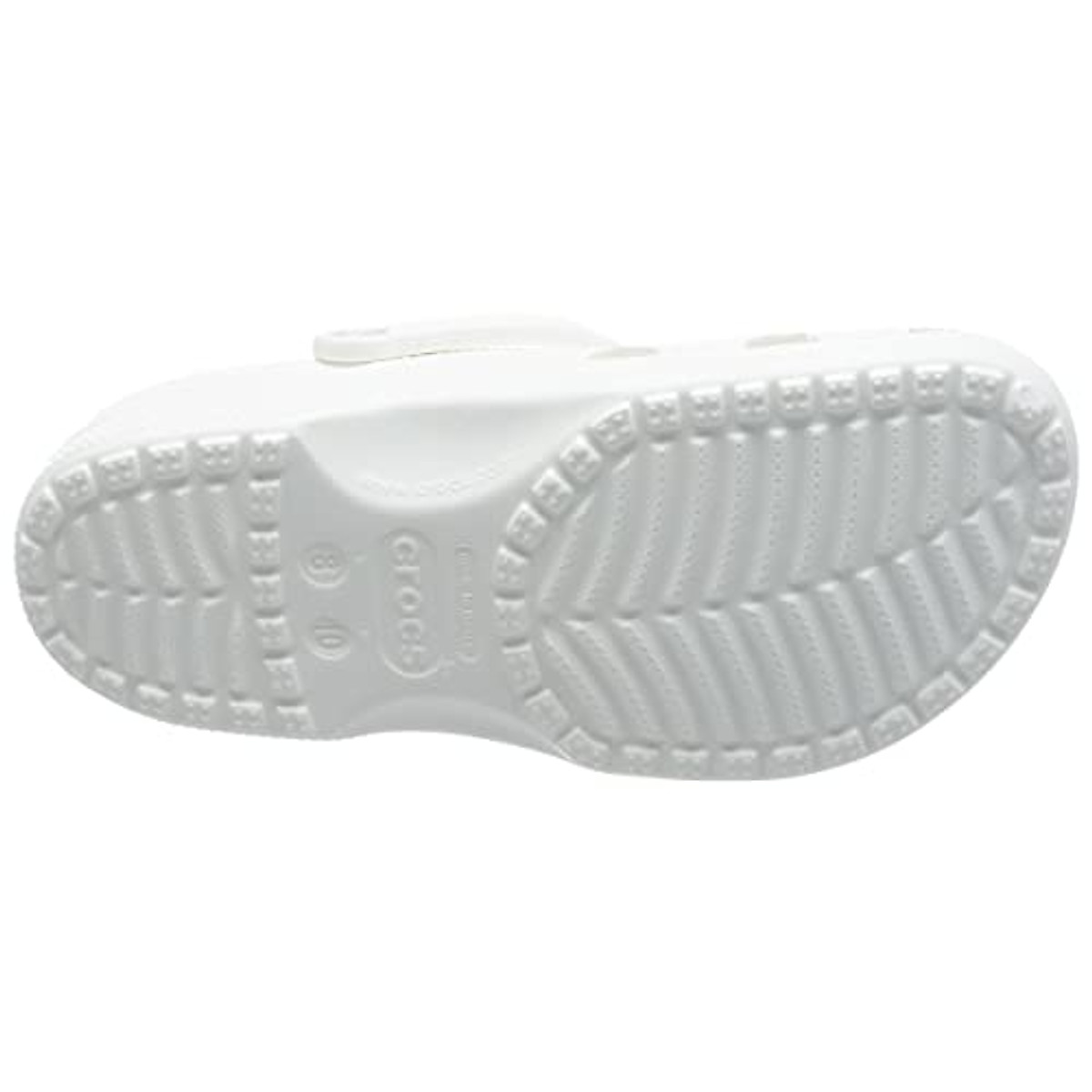 Crocs Unisex-Adult Classic Clogs (Best Sellers), White, 7 Men/9 Women