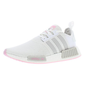 adidas Originals NMD_R1 W Womens Shoes Size 10, Color: Cloud White/Grey One/True Pink-FootwearWhite