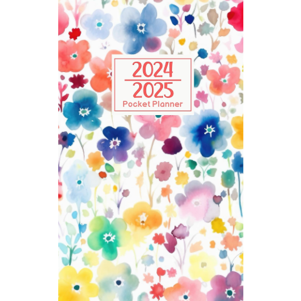 pocket planner 2024-2025: 2 year Pocket Calendar January 2024 to December 2025