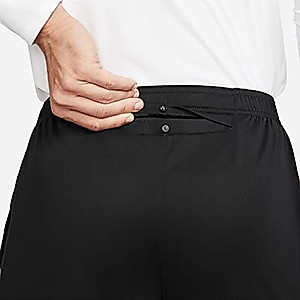 Nike Men's Therma-FIT Repel Challenger Running Pants, Black/Reflective Silver, Large