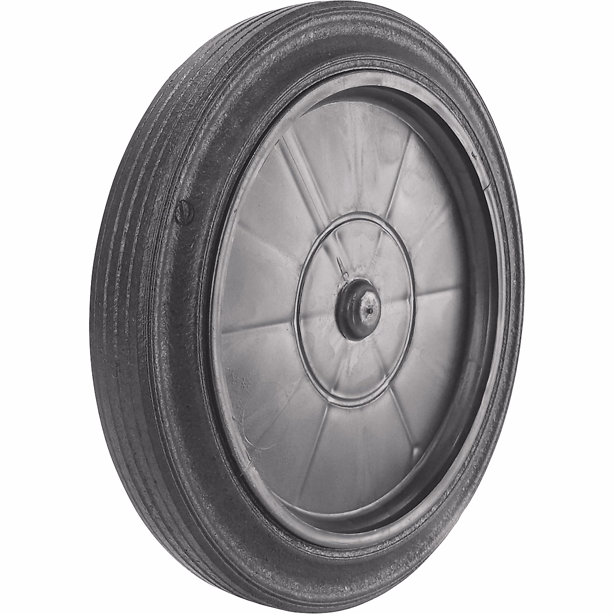 Roll-Tech SL12-34 Snap-Lock Trash Can Replacement Wheel, Black