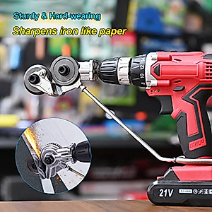 Electric Drill Plate Cutter Attachment, 2 Model Metal Cutter Attachment with Handles, Smooth Cut Metal Nibbler Drill Attachment, Convenient and Efficient Metal Shears