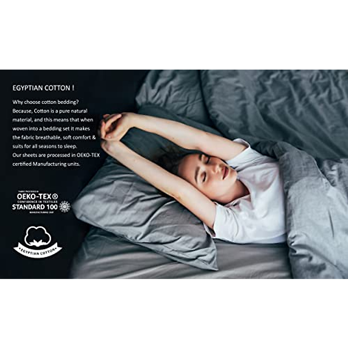 Luxury 1000 Thread Count 100% Egyptian Cotton Bed Sheets 2 Pc Standard Ivory Pillow Case Set, Sateen Weave, Single Ply Yarns, Luxury Hotel Collection, 4" Hem Stitched