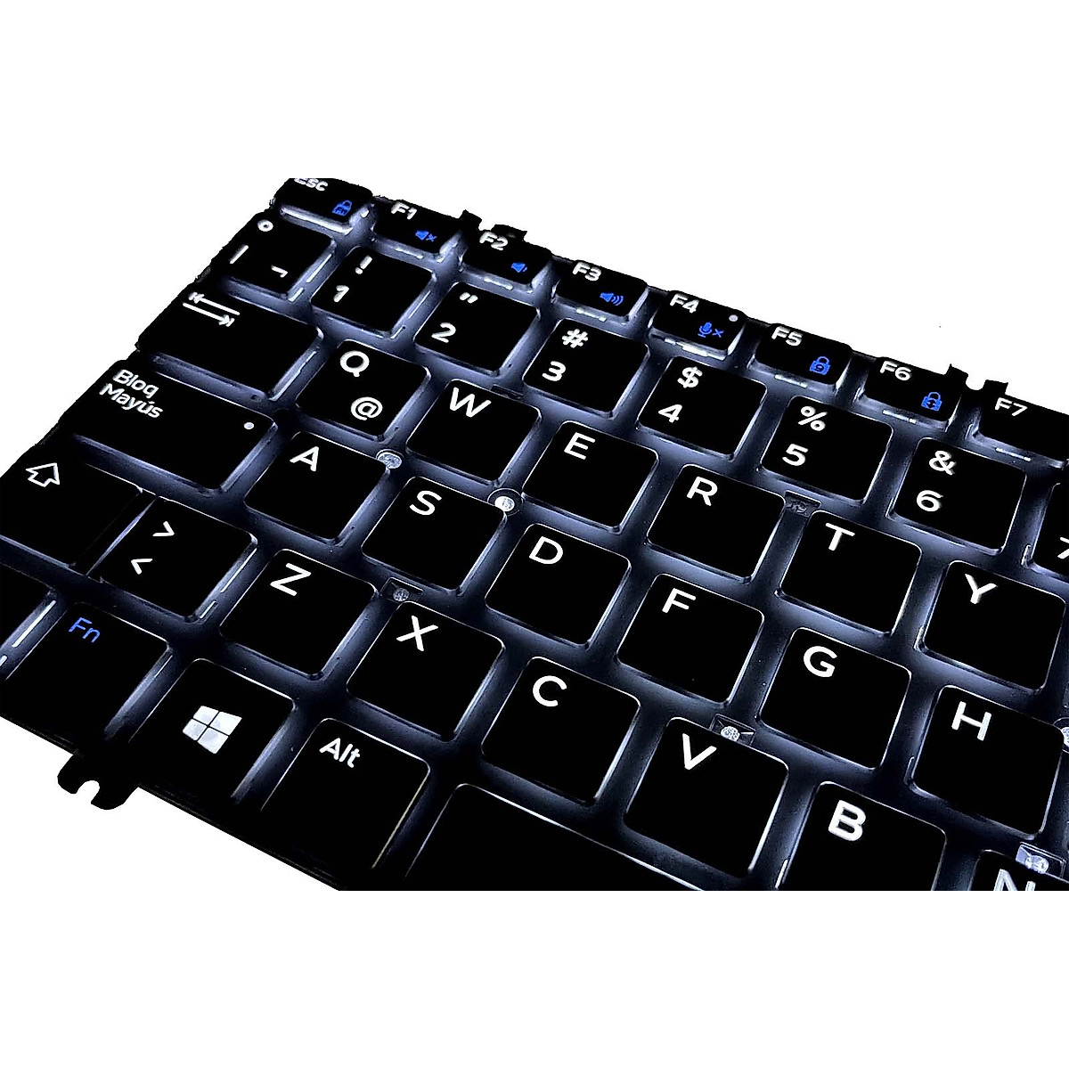 KbsPro Backlit Teclado Latin Spanish Keyboard for Dell Latitude 7280 7290 7380 7389 7390 5280 5289 5290 0W6T39 Laptop Backlight