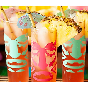 100 Pack Biodegradable Yellow Bamboo Paper Straws, Disposable Tropical Drinking Straws Cake Pop Sticks