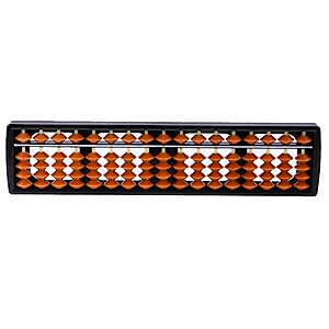 Menolana Portable 17 Rods Plastic Beads Abacus Count Number Tool Early Learning