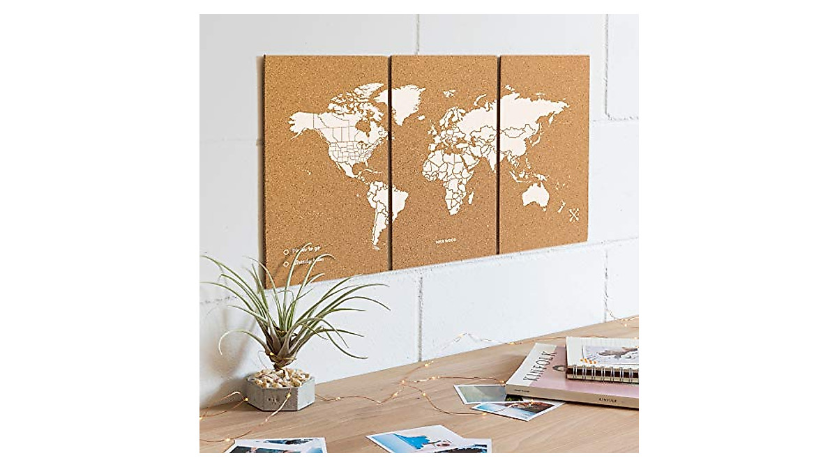 Cork World Travel Map Kit - Ignite Your Adventures