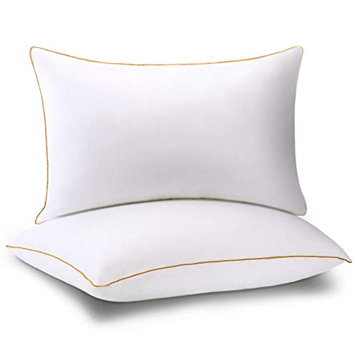 NEIPOTA Pillows Standard Size Set of 2, Hotel Collection Side Sleeper Pillow 20" x 26", Firm Standard Pillows for Sleeping 2 Pack, Cooling and Fluffy Down Alternative Fiber Bed Pillows & Positioners