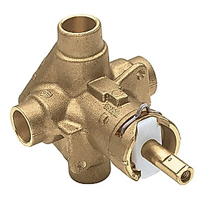 Moen Posi-Temp Pressure Balancing Shower Rough-In Valve, 1/2-Inch CC Connection, 2520