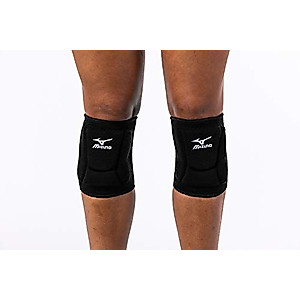 Mizuno LR6 Volleyball Kneepad, Black, Medium