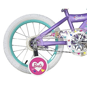 Dynacraft Barbie 16" Children's Bike Fun and Stylish Design, Sturdy and Durable, Perfect for Kids Learning to Ride, Easy to Assemble, Ideal for Young Riders