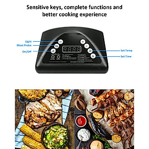 Digital Control Panel, Replacement 9907100001 Part for Masterbuilt Digital Control Panel Kit, Compatible with Masterbuilt 20070311/20070411/20072614