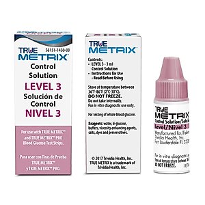 TRUE METRIX® Control Solution Bundle Level 1, Level 2 and Level 3 Solutions + TRUEplus® Log Book