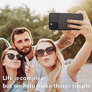 ZENEE Battery Case for iPhone 11 Pro Max/Xs Max, 7000mAh Slim Portable Protective Charger Case Extended Battery Charging Case for iPhone 11 Pro Max and iPhone Xs Max (6.5 inch), Black