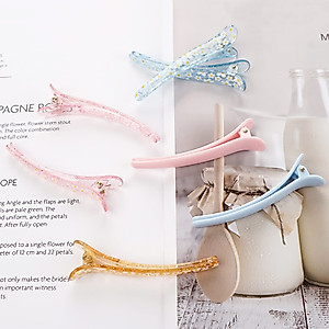 Ayesha 16 Pcs Hair Clips for Styling Sectioning Alligator Hair Clips for Salon Plastic Duck Billed Hair Clips Hair Styling Accessories for Women Girls Styling Designer Barber