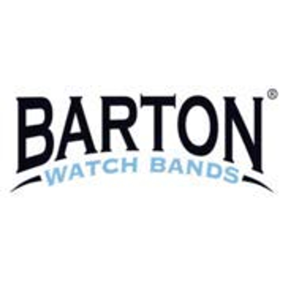BARTON WATCH BANDS 22mm Black - Two-piece Military Style Ballistic Nylon Watch Straps