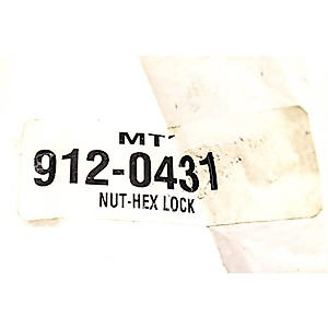 Mtd 912-0431 Lawn & Garden Equipment Hex Lock Nut Genuine Original Equipment Manufacturer (OEM) Part