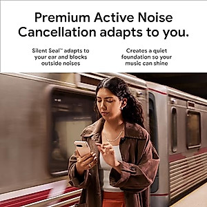 Google Pixel Buds Pro - Noise Canceling Earbuds - Up to 31 Hour Battery Life with Charging Case[2] - Bluetooth Headphones - Compatible with Android - Porcelain