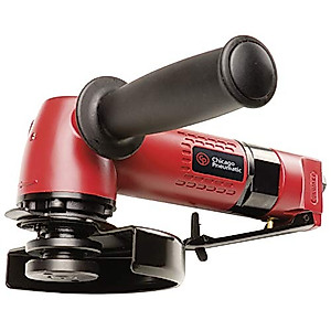 Chicago Pneumatic CP9121BR - Air Grinder Tool, Welder, Woodworking, Automotive Car Detailing, Stainless Steel Polisher, Heavy Duty, Right Angle Grinder, 5 Inch (125 mm), 0.8 HP / 600 W - 12000 RPM