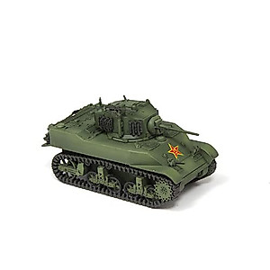 S-Model Chinese Army M5A1 Light Tank 1949 1/72 ABS Tank Pre-builded Model