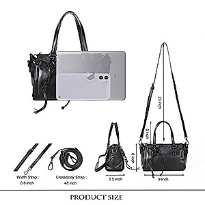 Small Satchel Bags and Cute Crossbody Purse for Women Punk Top Handle Handbags