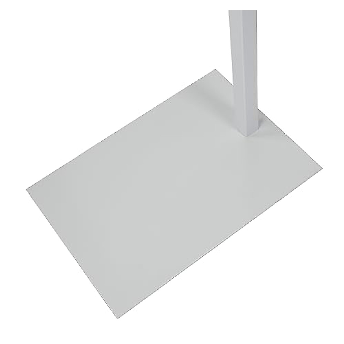 SSWBasics White Adjustable Single Costumer (Adjustable from 48" to 72")