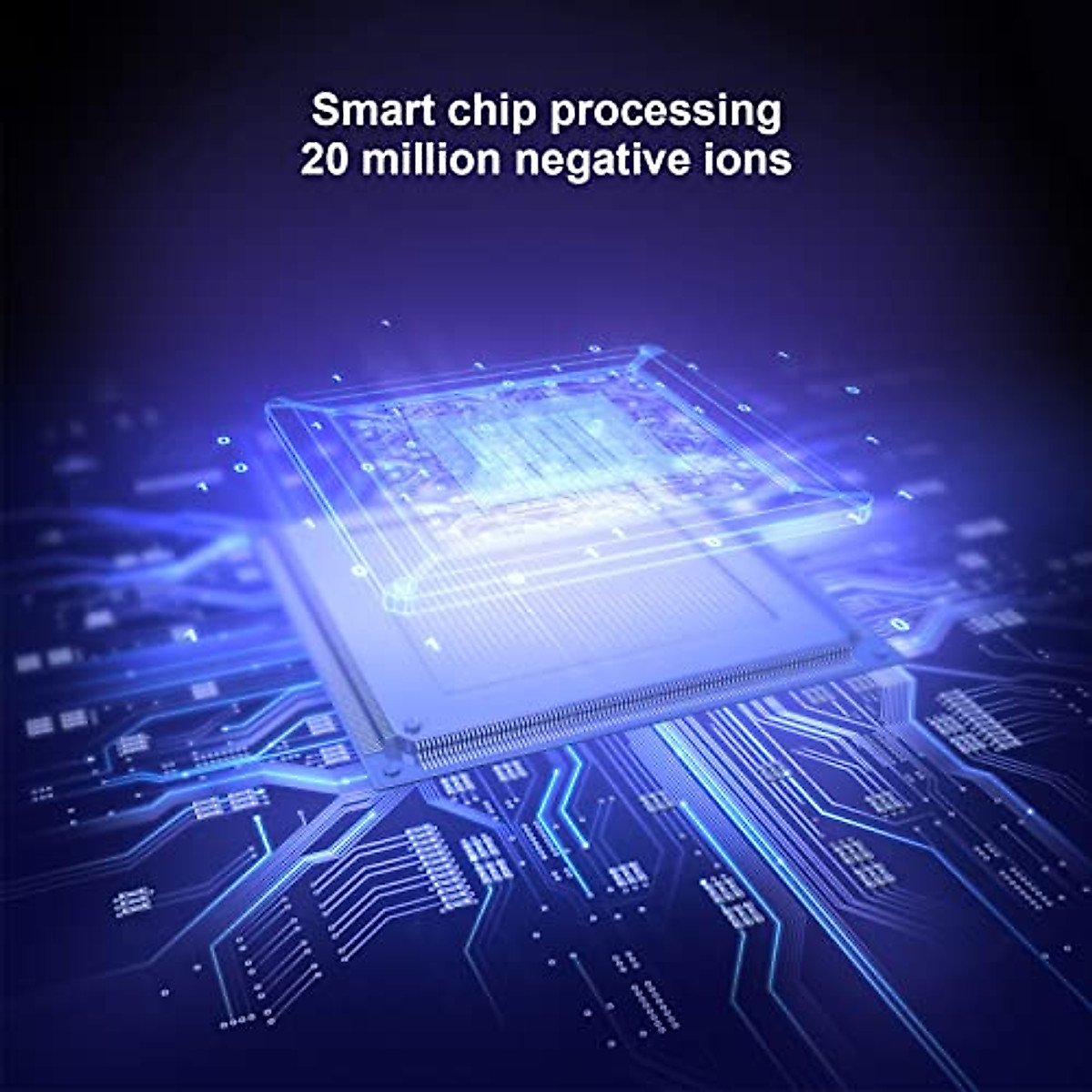 Janzoom Air Purifier, ABS Material, Automatic Operation, 20 Million Negative Ions, Air Filter with Plug and Ions (US Plug)