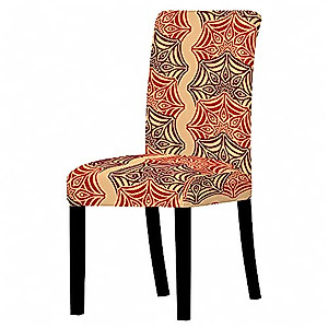 3D Digital Printing Universal High Elastic Chair Cover Restaurant Kitchen Office Wedding Home Banquet Cover BB19 2PCS