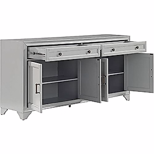 Crosley Furniture Tara Sideboard, Distressed Gray