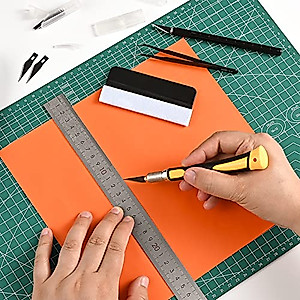 EHDIS Hobby Knife Sets Upgrade Craft Knife Kit,Craft Cutting Tools,Vinyl Wrap Tool Kit,Wallpaper Tool,Craft Tool for Architecture Modeling,Scrapbook,Art Cutting,Repairing,Window Tinting,Car Wrapping