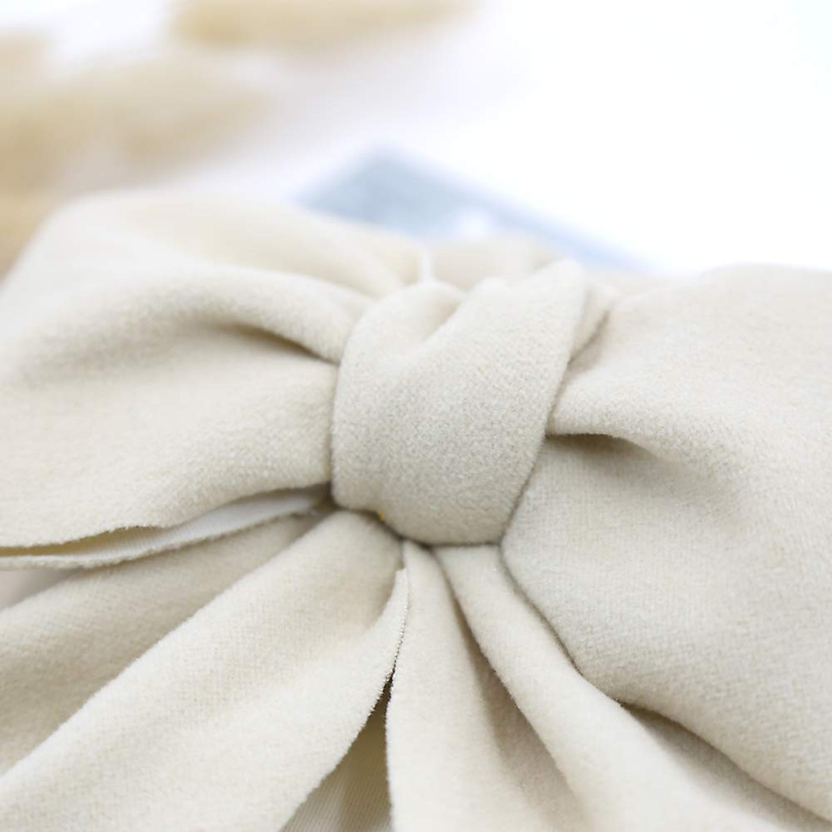 JIAHANG Baby Girl Velvet Big Hair Bow Turban Hat Oversized Bowknot Head Wrap Beanie India Cap Warm for Infant Toddlers 6PCS(bowknothat New)