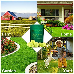 YUEQINGLONG 10 Pack Snake Away Repellent for Outdoors, Snake Be Gone for Yard Powerful, Pet Safe Balls for Lawn Garden Camping Fishing Home to Repels Snakes and Other Pests (yellow-10)