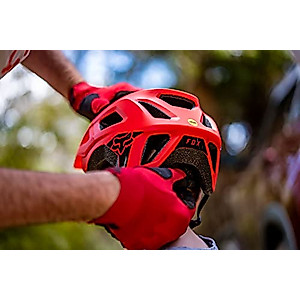 Fox Racing Youth Mainframe Mountain Bike Helmet, Black/Black