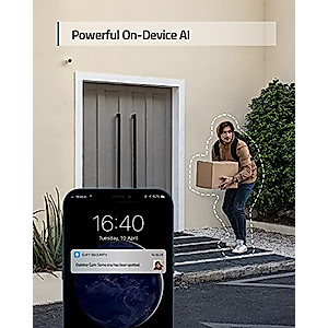 eufy security S210 Outdoor Cam, All-in-One Outdoor Security Camera with 2K Resolution, Spotlight, Color Night Vision, No Monthly Fees, Wired Camera, Security Camera Outdoor, IP67 Weatherproof