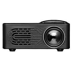 EXCEART Portable Mini Projectors LED Micro Projector 1080P LCD Video for Children Present Video TV Movie Party Game HDMI USB AV Interfaces and Remote Control