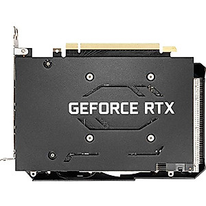 MSI Gaming GeForce RTX 3060 12GB GDRR6 192-Bit HDMI/DP PCIe 4 Single Fan Ampere OC ITX Graphics Card (RTX 3060 AERO ITX 12G OC)