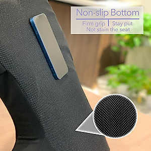 Lumbar Support Pillow Memory Foam Adjustable Back Cushion with Strap for Lower Back Pain Relief- Ideal for Office Chair, Car Seat, Bed, Recliner - Black