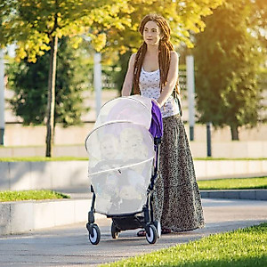 Baby Gel Car Seat Cooler Pad, Summer Chair Ice Cushion, Seat Cooler Mat,Multifunctional Baby Cushion Suitable for Stroller, Baby Dining Chair, Child Safety Seat with Stroller Universal Mosquito Net