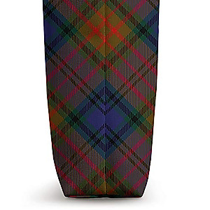 County Longford Irish Tartan Plaid Tote Bag