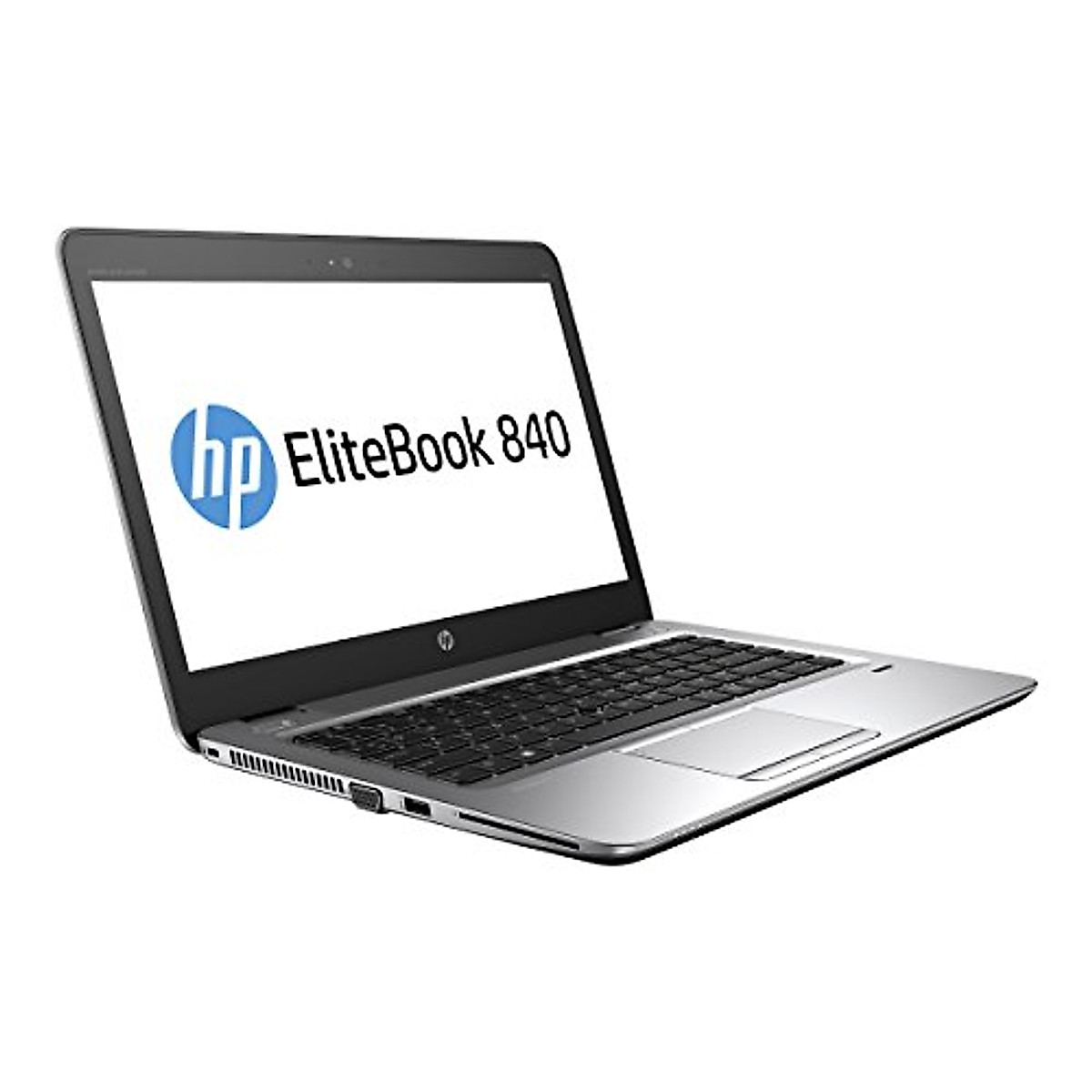 HP Elitebook 840 G4 14in Notebook, Windows, Intel Core i5 2.5 GHz, 8 GB RAM, 256 GB SSD, Silver (1GE41UT#ABA) (Renewed)