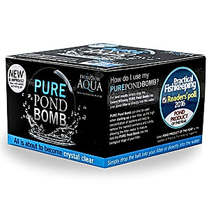 Evolution Aqua Pure Pond Bomb – for Crystal Clear Healthy Water, Treats up to 20,000 litres