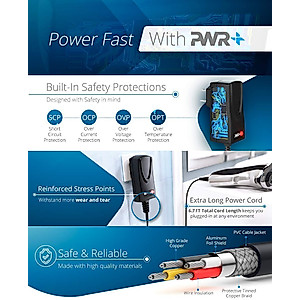 15V Philips-Norelco Shaver-Charger 2100 3000 3100 3500 4100 4200 4500 5100 5500 5700 6100 7100 7200 7300 8900 9300 9700 Multigroom Bodygroom Beard Trimmer Power Extra Long Cord