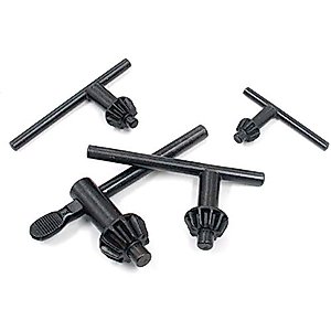 Chrome Vanadium Steel Drill Chuck Wrench 4 Pieces Drill Press Replacement Drill Chuck Keys Kit