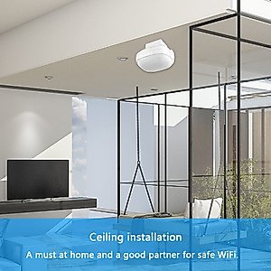 OkeMeeo Wall Mount for Nest WiFi Pro - 6E - Ceiling Mount for Google Nest Pro 6E Home WiFi System 3 Pack (Router not Included)